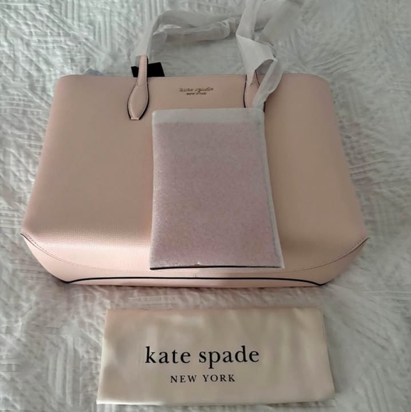 kate spade | Bags | Kate Spade Morning Beach Light Pink Tote New | Poshmark